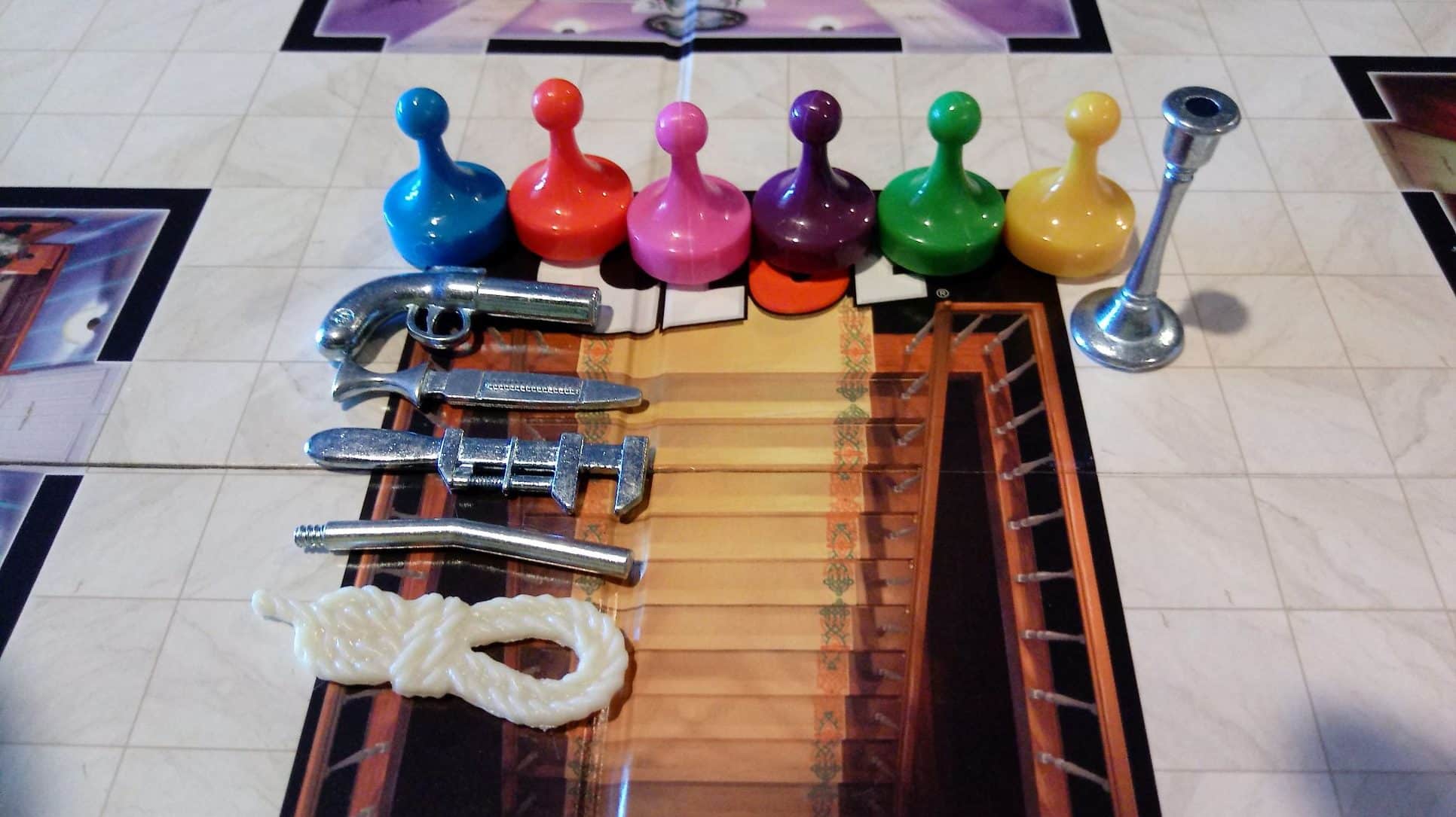 Which Items Are Weapons In The Board Game Clue? - Board-Games.com