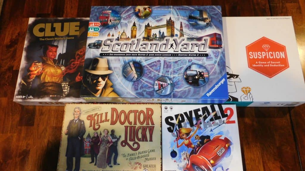 5 Board Games Like Clue - Board-Games.com